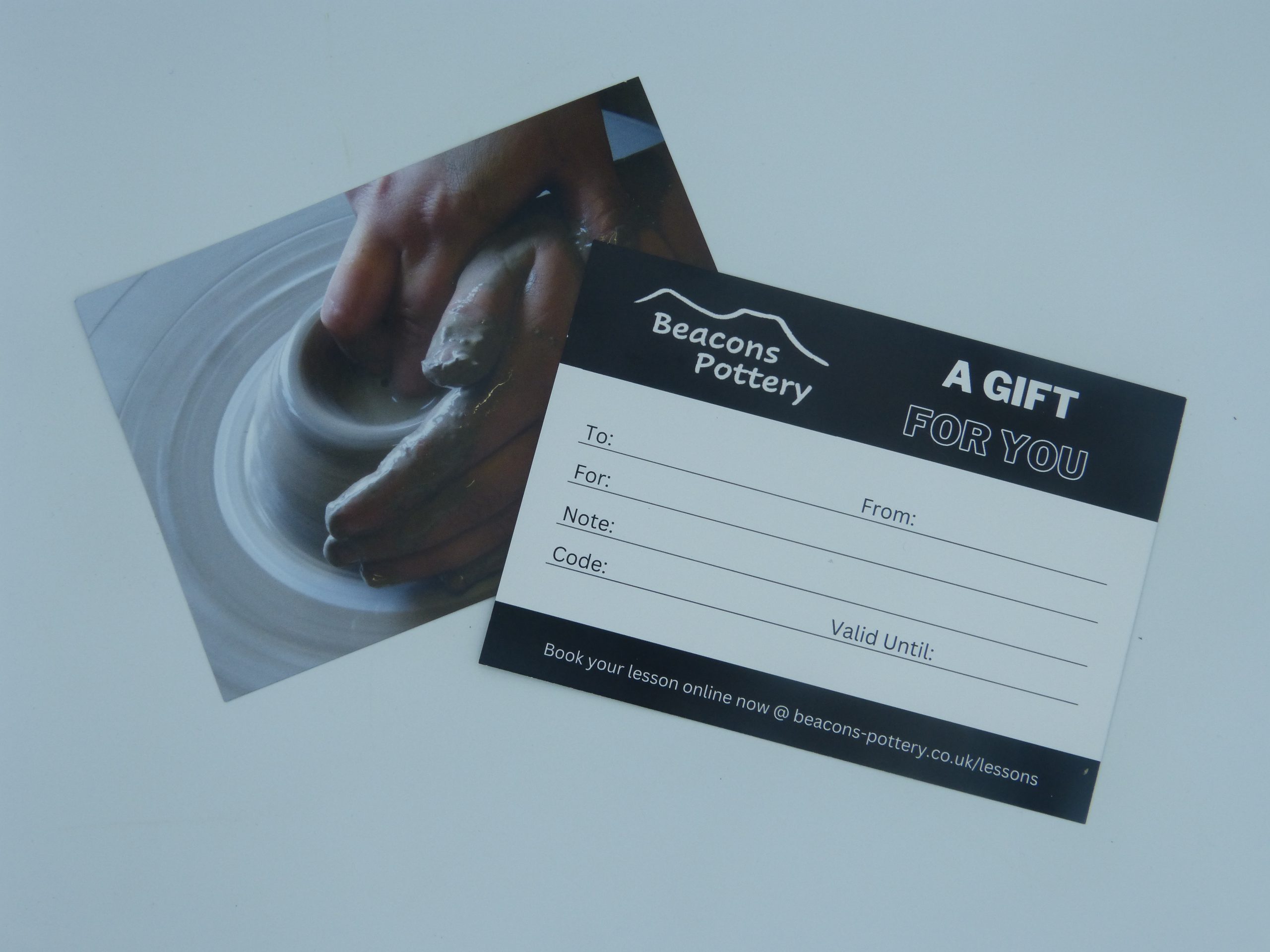 Private Throwing Lesson Gift Card - Beacons Pottery